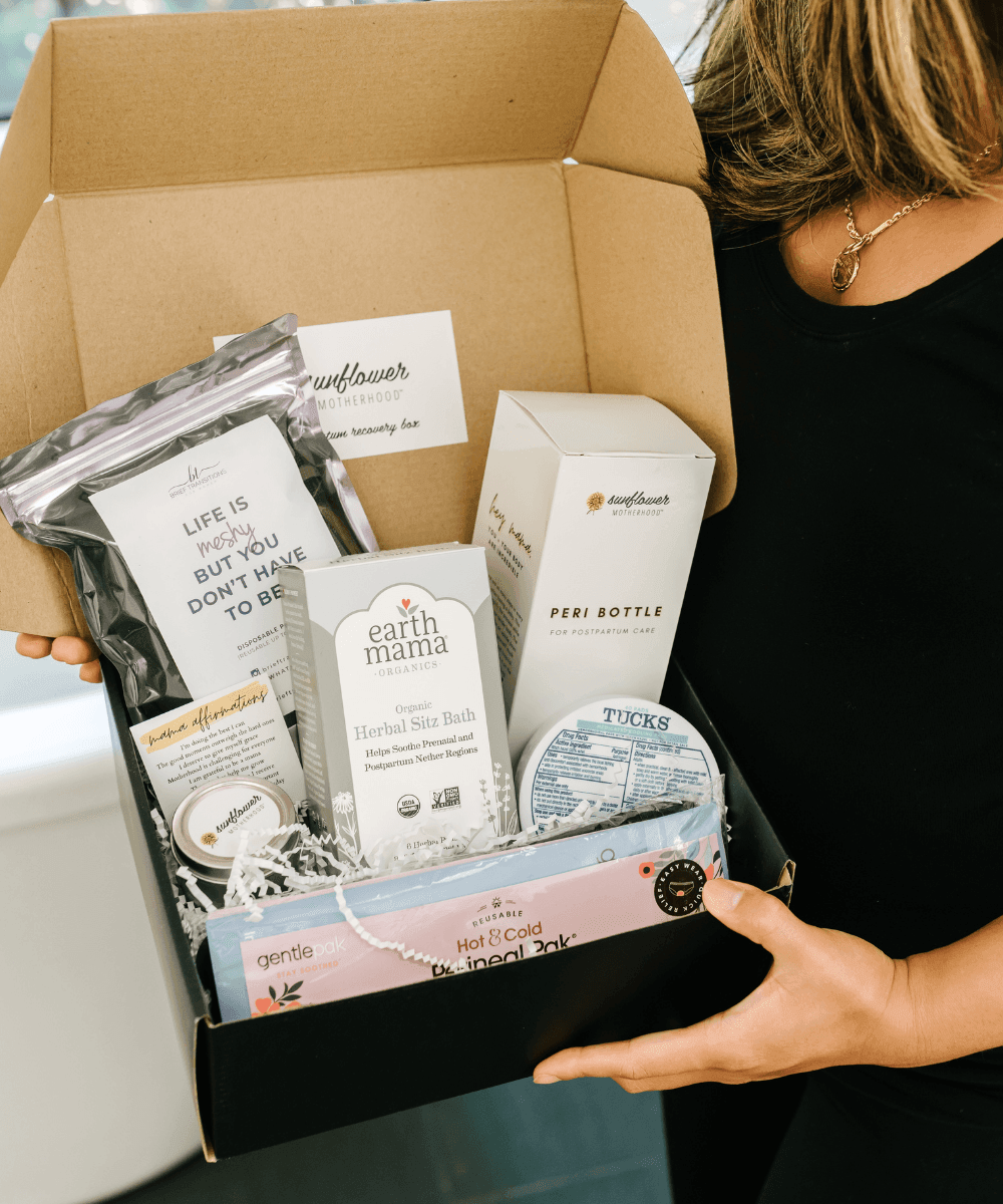 Postpartum Care Packages | Sunflower Motherhood